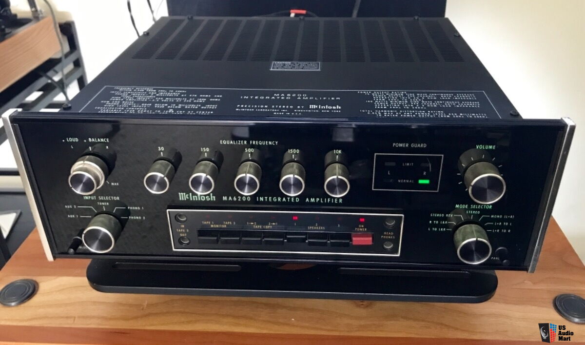 Mcintosh MA6200 integrated amplifier-complete restoration Photo ...