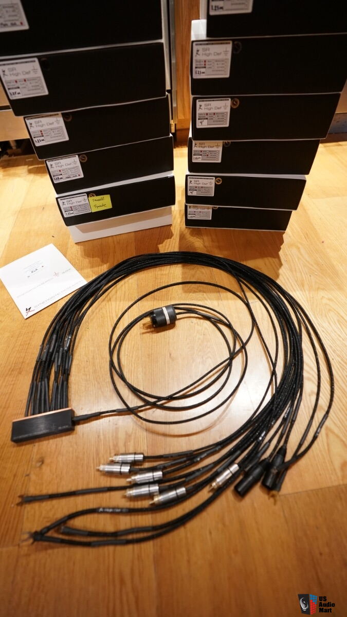 Synergistic Research Grounding High Def Grounding cables - 3 left Photo ...