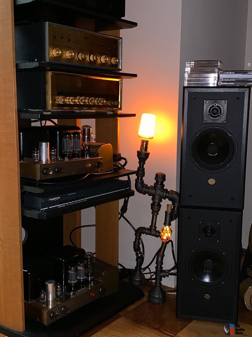 Pilot AA-908 Mono Amplifiers (Set) Upgraded with upgraded capacitors ...