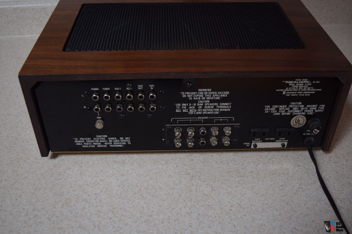 Realistic SA-1001 Integrated Amp Photo #2230857 - US Audio Mart