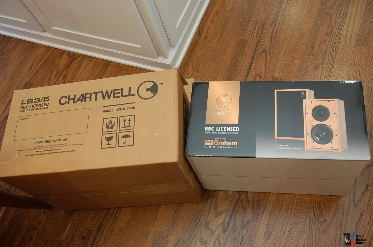 Graham Audio Chartwell LS3/5 Monitors Rosewood, Brand New Open Box ...