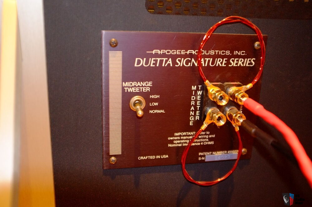 Fully Restored Apogee Duetta Signature Speakers - Local Pickup Only ...