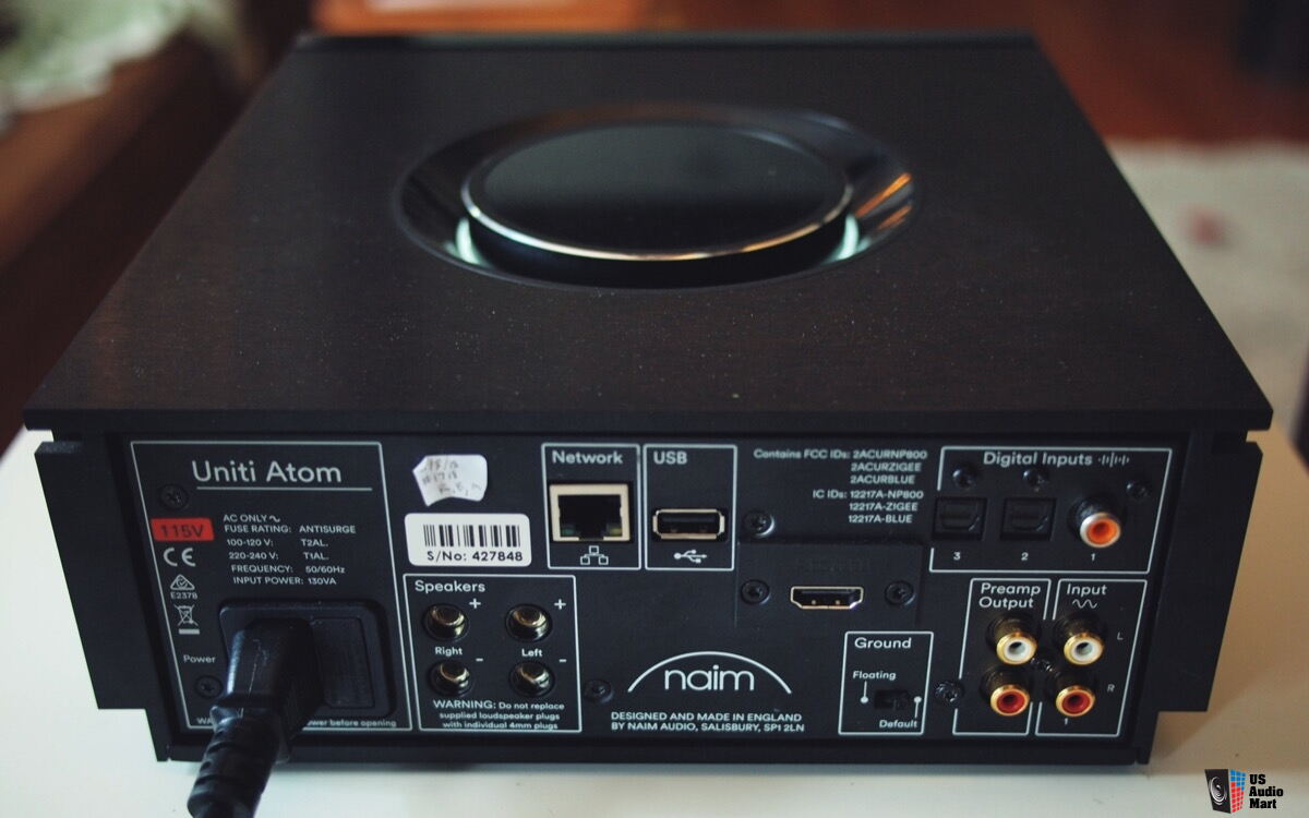 Naim Uniti Atom All in One Amplifier [DAC, Integrated, Wireless music ...