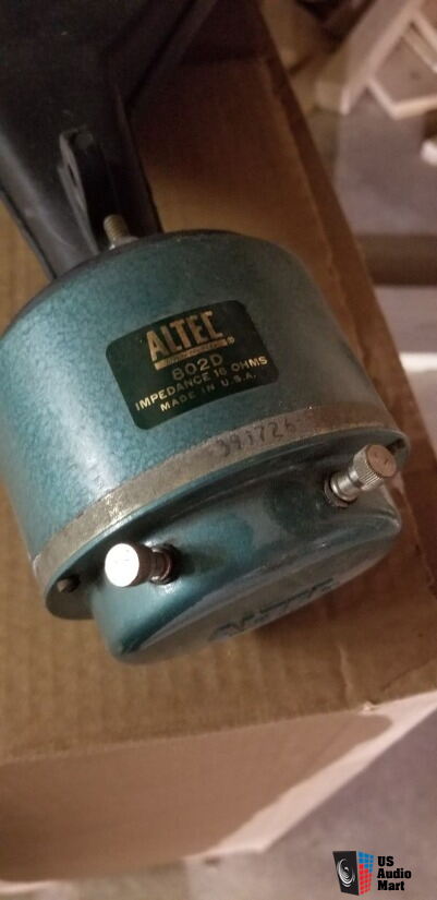 Altec VOTT drivers, two 802D's, two 511B's, one N-500 dividing network ...