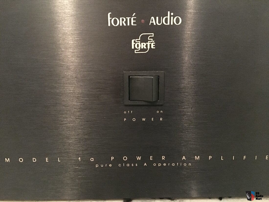 Forte 1a - Class A 50w X 2 Power Amplifier Photo #2241284 - US Audio Mart