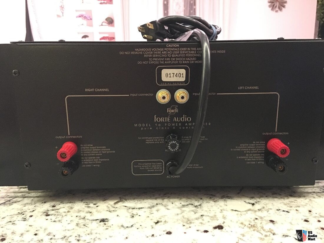 Forte 1a - Class A 50w X 2 Power Amplifier Photo #2241283 - US Audio Mart