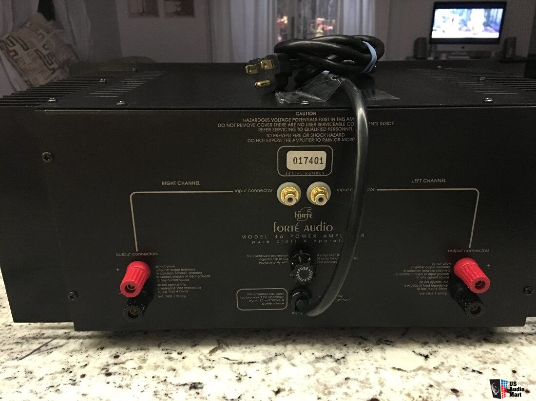 Forte 1a - Class A 50w X 2 Power Amplifier Photo #2241281 - UK Audio Mart