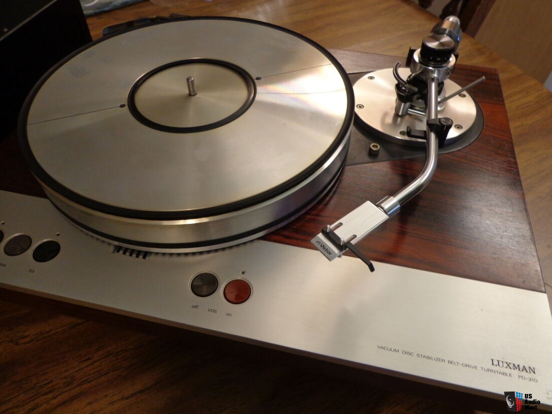 Luxman PD-310 Belt driven Turntable with JVC Victor UA-7045 tonearm ...