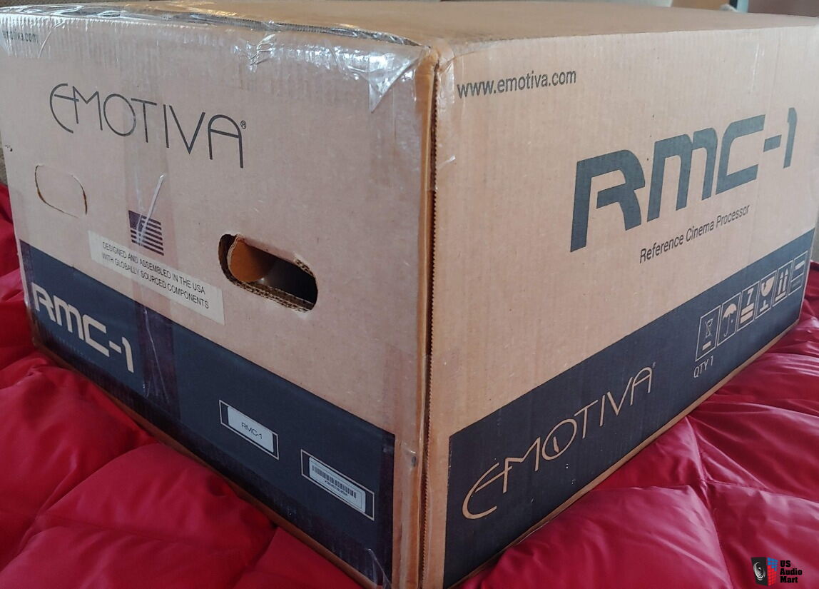 Emotiva RMC1 **Brand New* 16 Channel Dolby Atmos, DTSX Cinema Processor ...