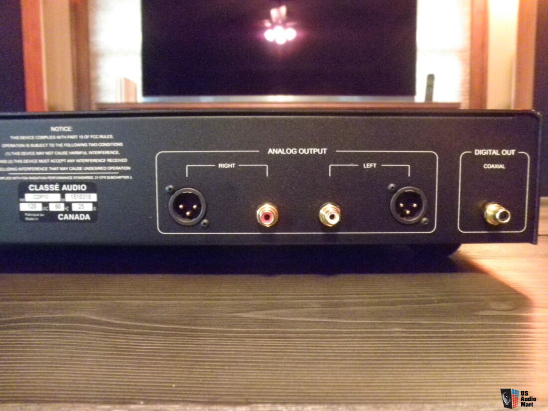 Classe Audio CDP-10 CD Player HDCD Free Shipping to Lower 48 & No ...