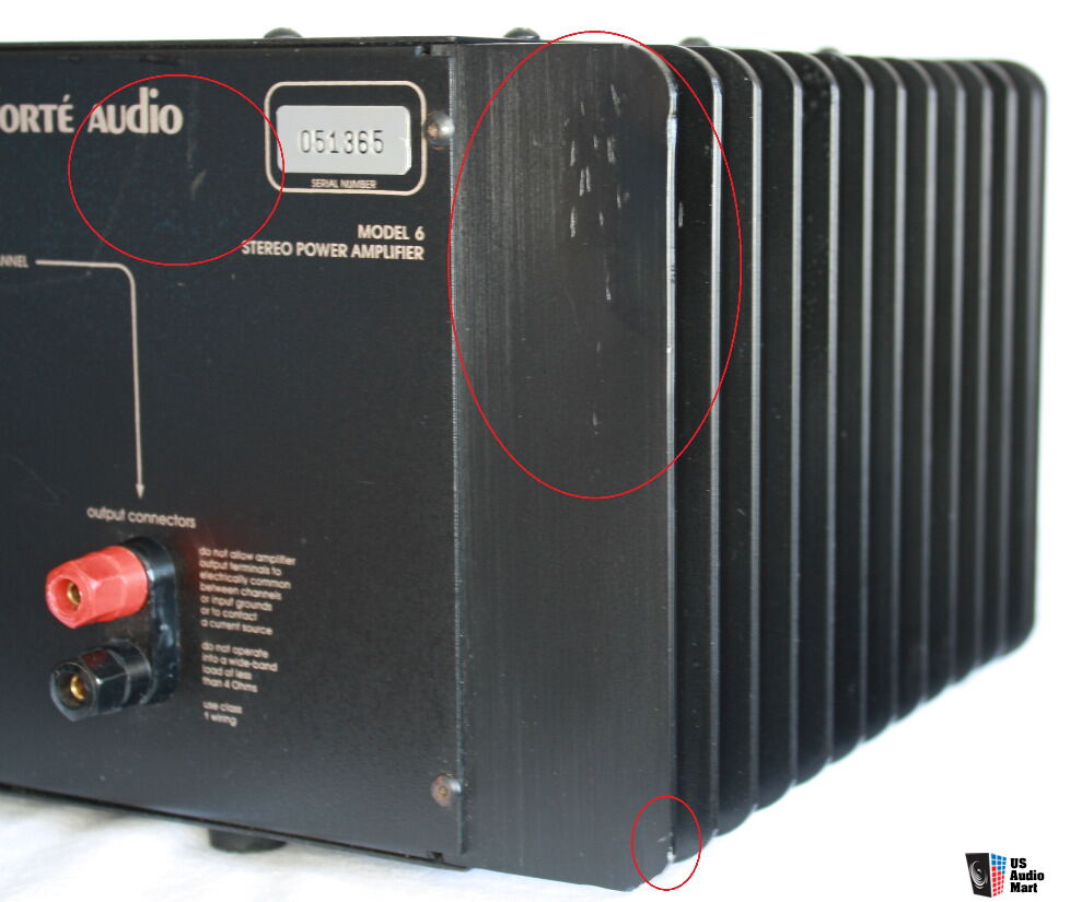 Forte Model 6 Stereo Power Amp Photo #2252393 - US Audio Mart