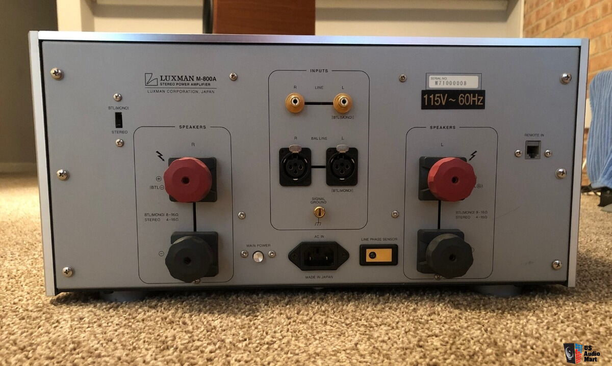 Luxman M800a Photo #2252842 - US Audio Mart