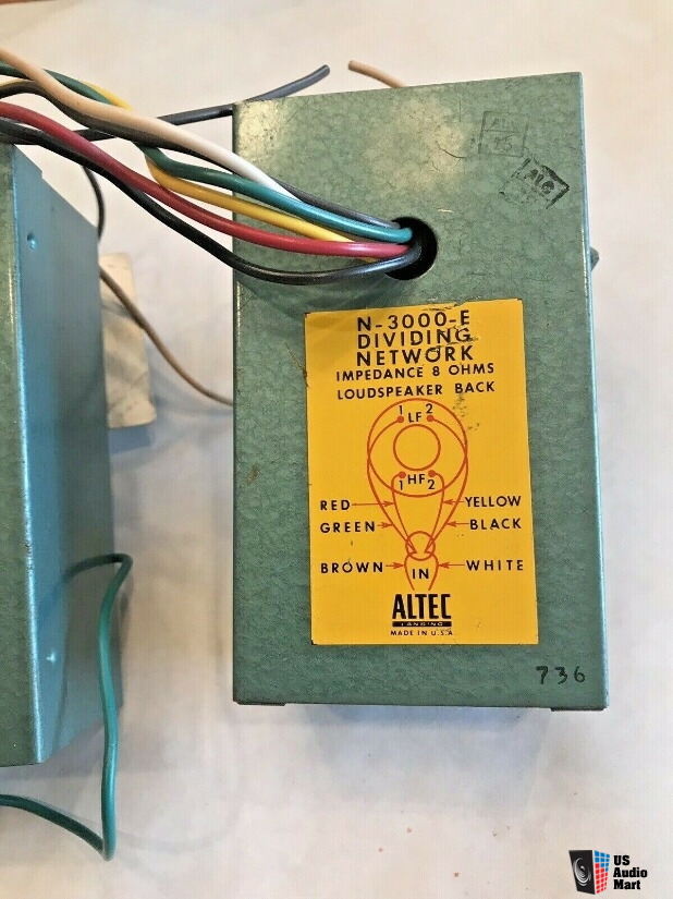 Altec N-3000-E Dividing Network Crossover Photo #2254923 - US Audio Mart