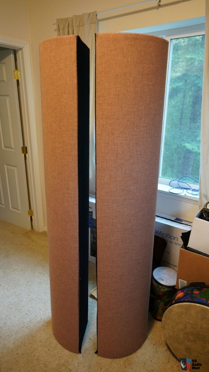 ASC (Acoustic Sciences Corporation) 20" Quarter Round Tube Traps, sold ...