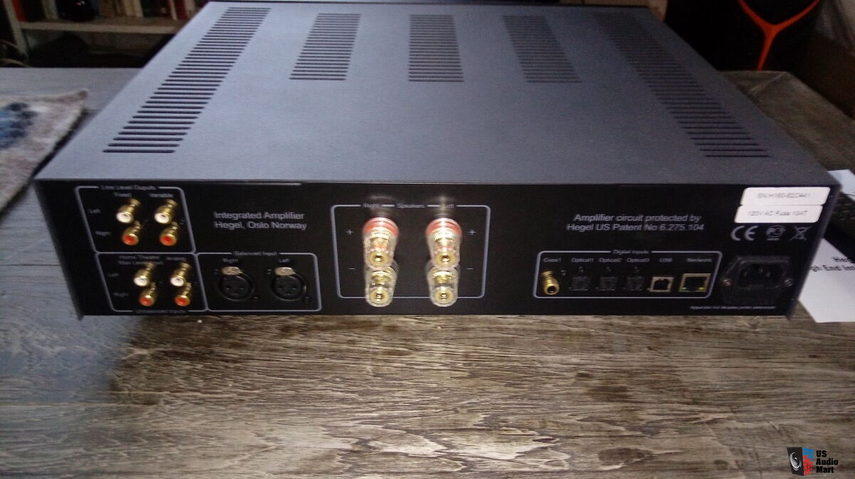 Hegel H160 integrated amplifier Photo #2256878 - US Audio Mart