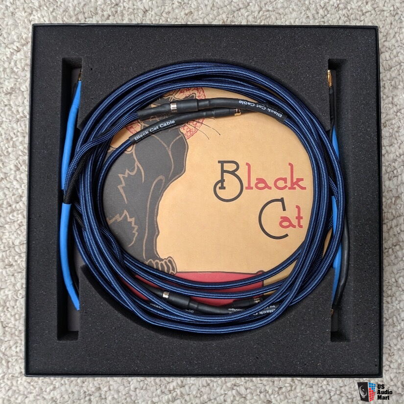 Black Cat Cable Lectraline XE Speaker Cables (3 meters) Photo #2257574 ...