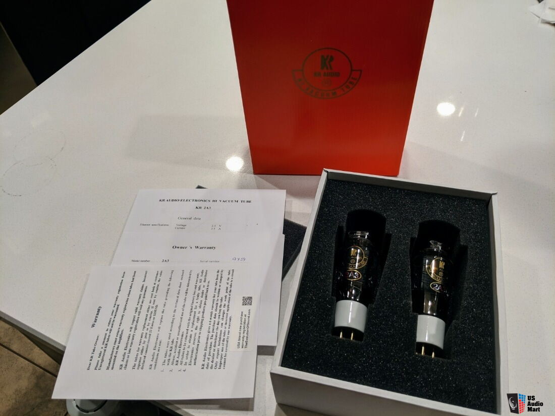 KR Audio 2A3 High Performance Special Edition Tubes (Pair) Photo ...
