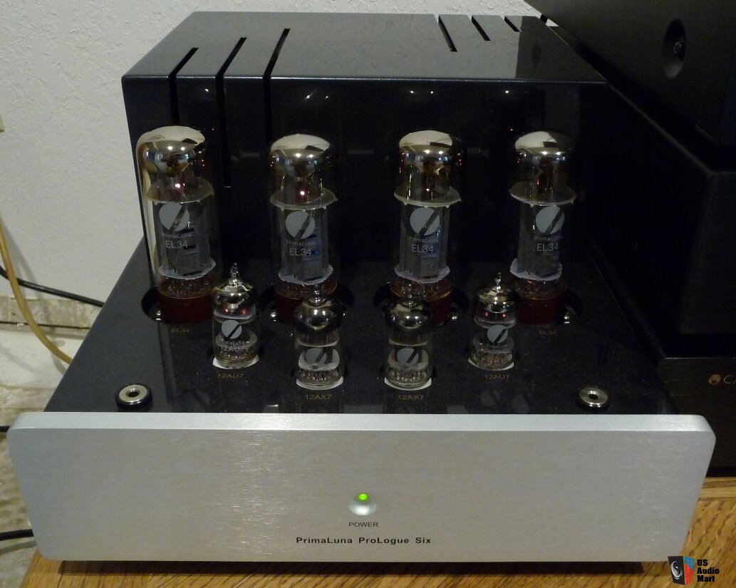 PrimaLuna Prologue Six monoblock power amplifiers amps Tubes Gold Lion ...