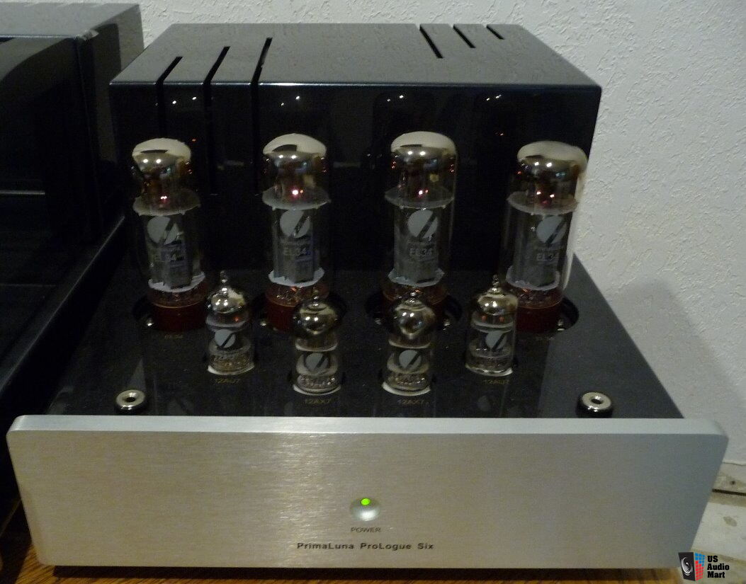 PrimaLuna Prologue Six monoblock power amplifiers amps Tubes Gold Lion ...