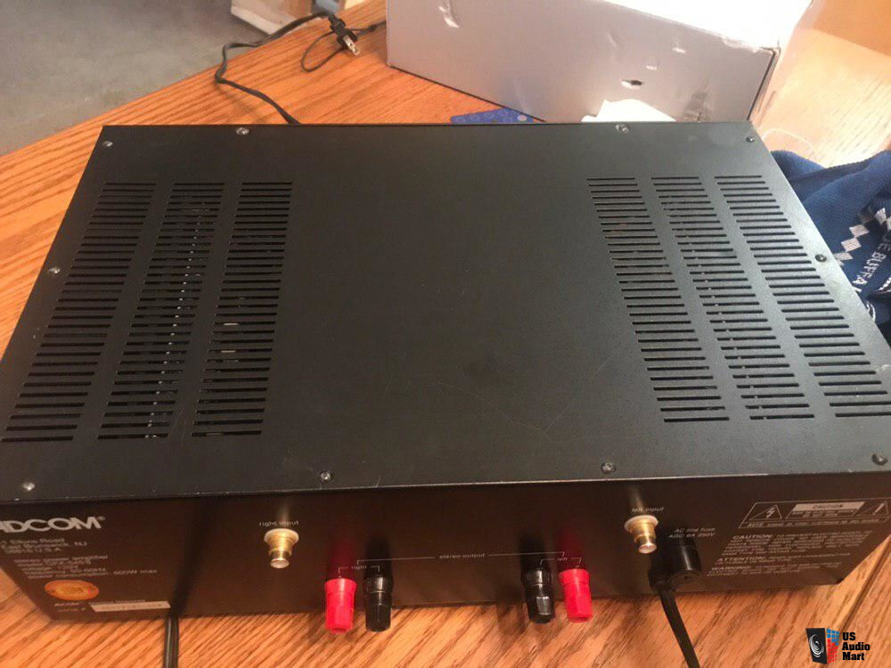 Adcom GFA 545II W/ GTP 500 II Pre Amp Photo #2261709 - US Audio Mart