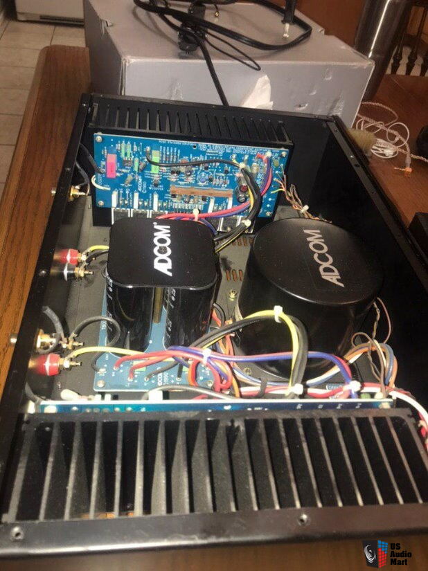 Adcom GFA 545II W/ GTP 500 II Pre Amp Photo #2261711 - US Audio Mart