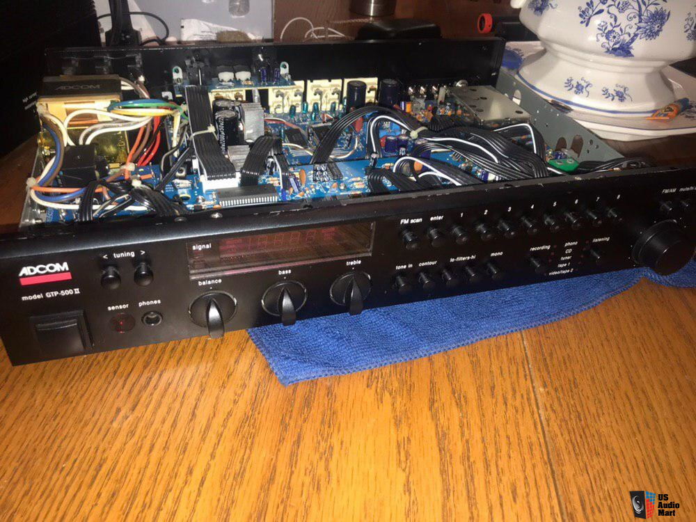 Adcom GFA 545II W/ GTP 500 II Pre Amp Photo #2261713 - US Audio Mart
