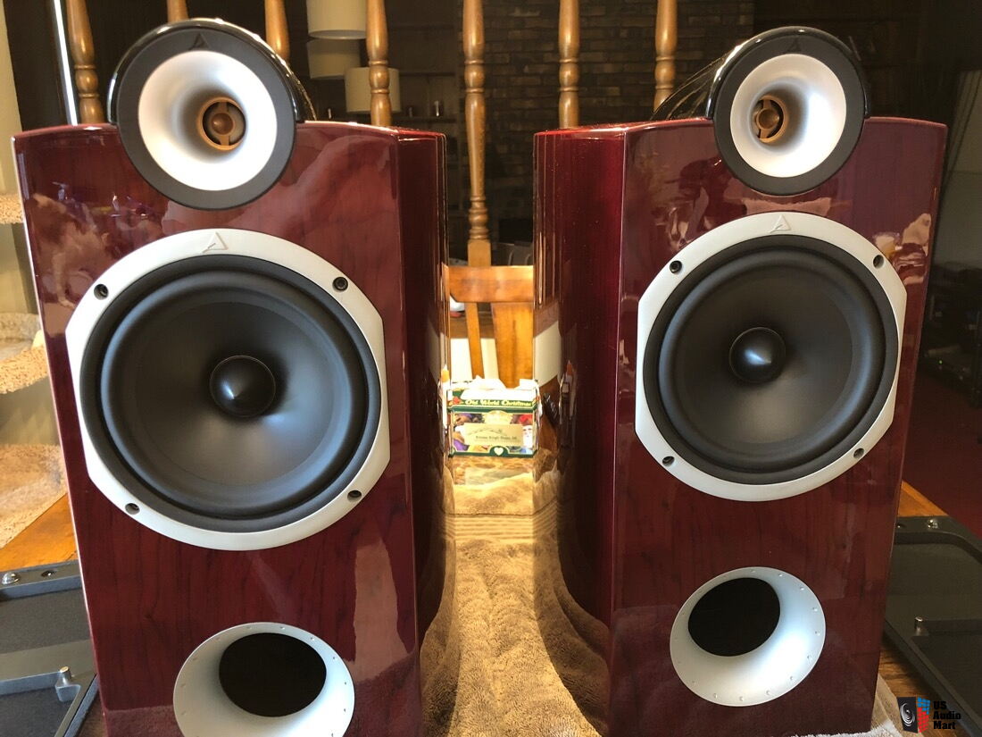 Triangle Signature Theta Red Mahogany Photo #2265673 - US Audio Mart