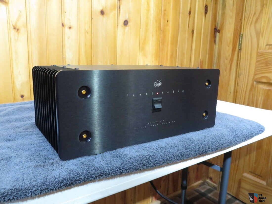 Forte Model Six 6 Power Amplifier Made in USA Audiophile Quality ...