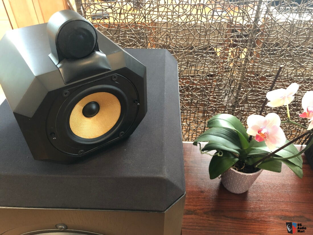 Bowers and Wilkins B&W Matrix 801 S2 speakers with Sound Anchor stands ...