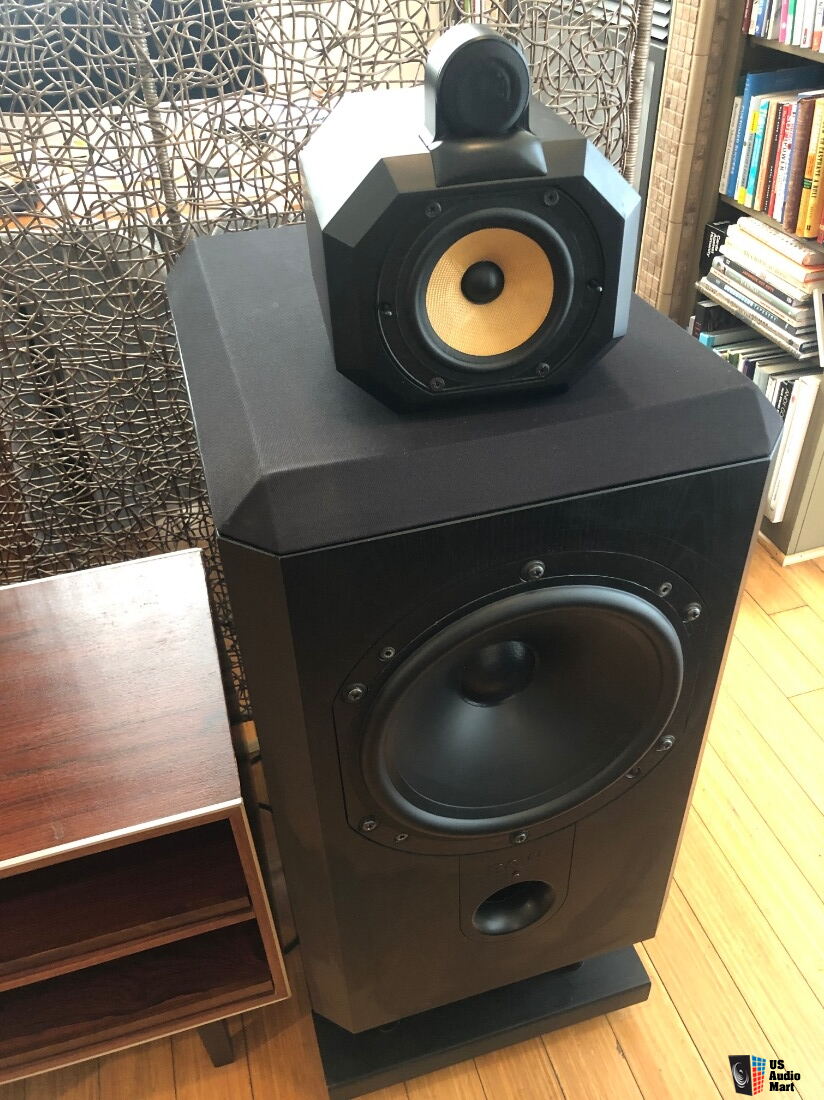 Bowers and Wilkins B&W Matrix 801 S2 speakers with Sound Anchor stands ...