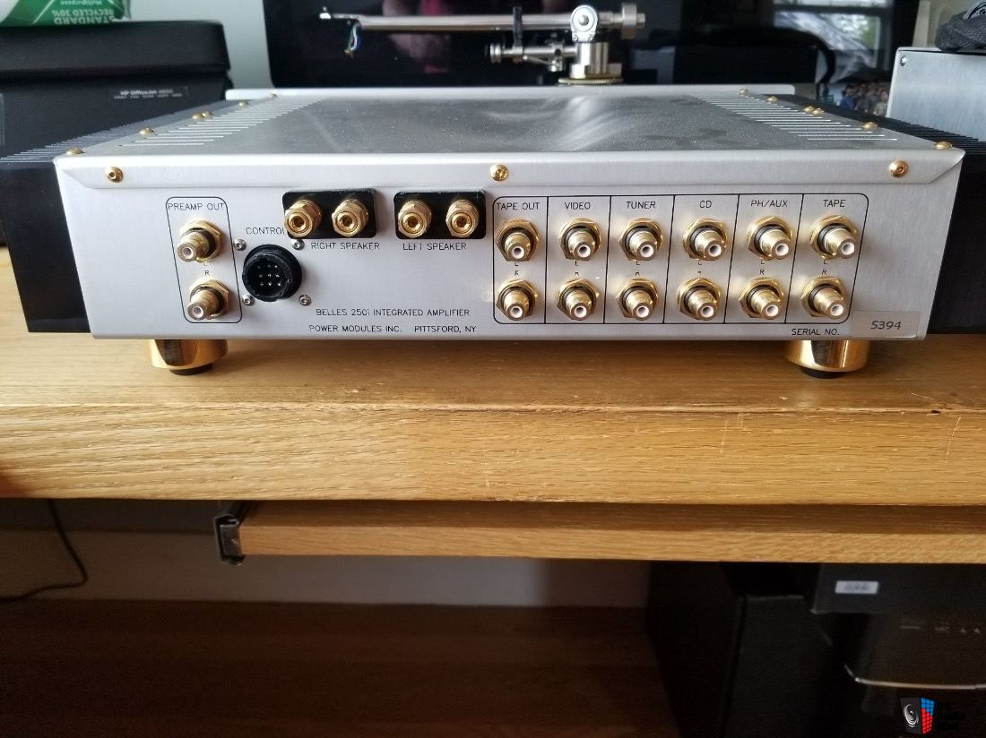 Belles Power Modules 250i tube integrated amplifier and massive power ...