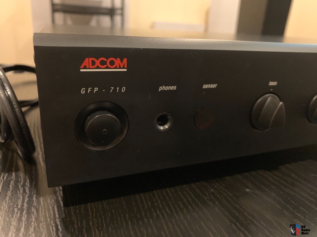 Adcom GFP-710 Preamplifier with built in Phono Stage and Headphone Amp ...