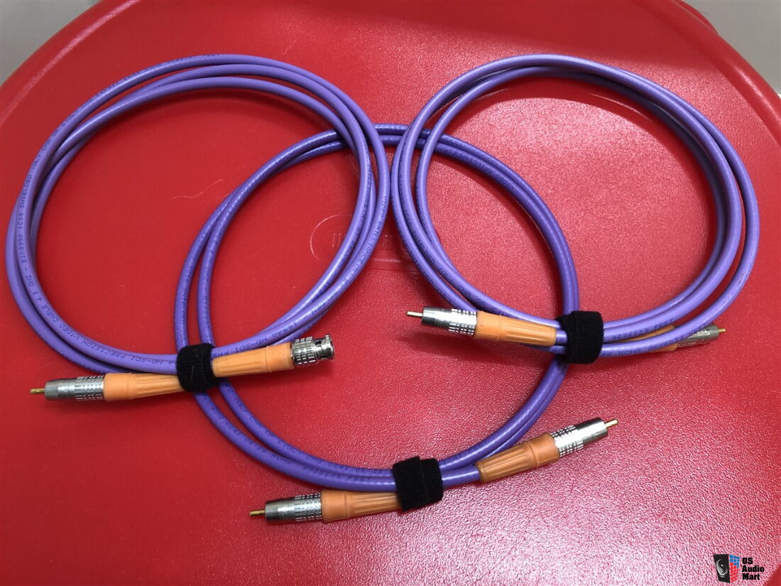 Blue Jeans Cable 5 foot Belden/Canare SPDIF cables - Set of 3 Photo ...