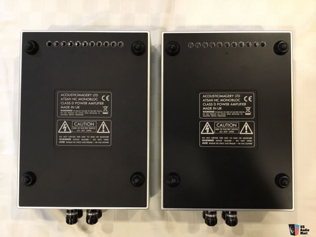 Acoustic Imagery Atsah Ncore NC1200 Amplifiers In Silver Finish Photo ...