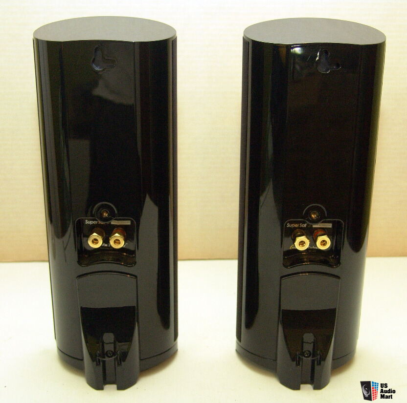 GoldenEar SuperSat 3 Speakers Pair with Stands Original Boxes Photo ...