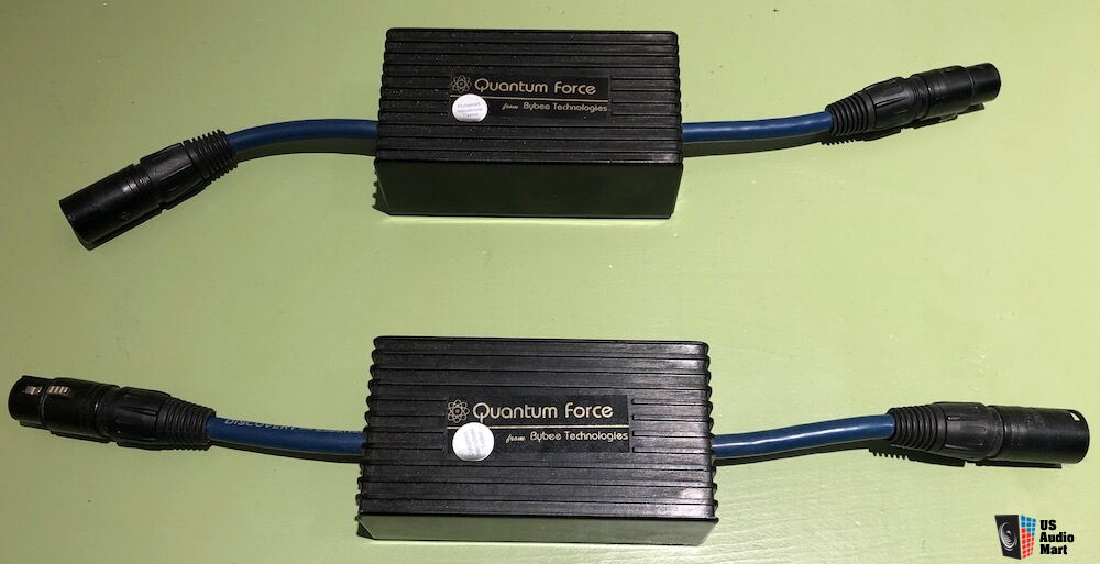 Bybee Quantum Force XLR Interconnect Filters Cryogens International ...
