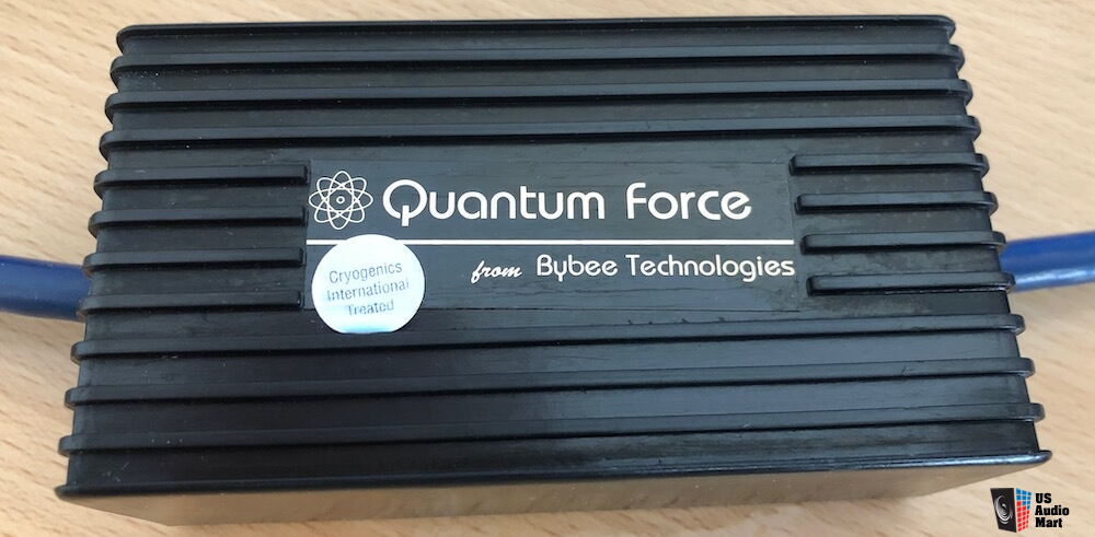 Bybee Quantum Force XLR Interconnect Filters Cryogens International ...