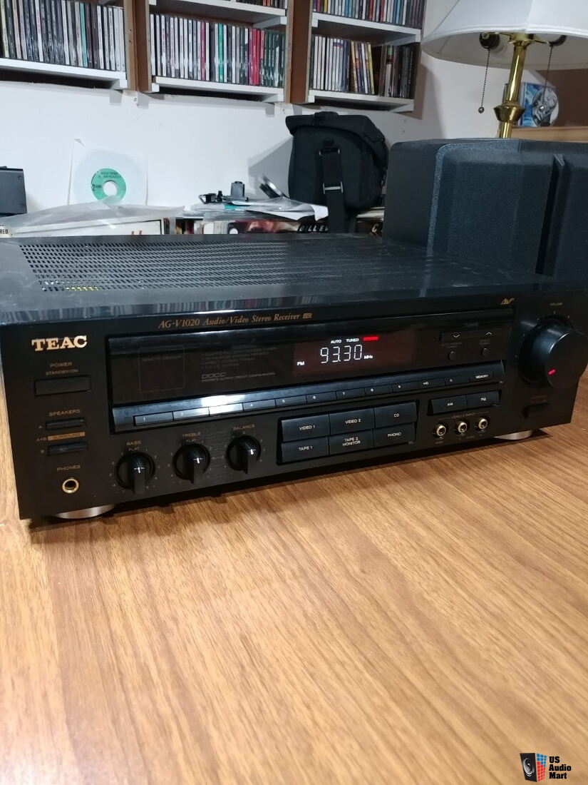 TEAC AG-V1020 Stereo Receiver and IR Remote Photo #2288924 - US Audio Mart