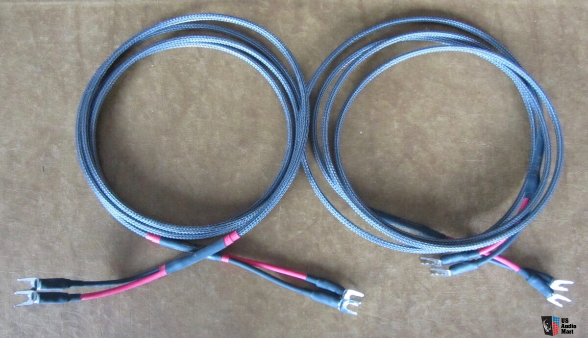 Audience Au24 SX Speaker Cables - 3 meter pair with spades For Sale ...