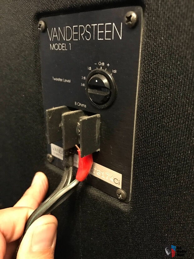 Vandersteen 1ci Speakers, pair, includes extras! Buyer to pay actual ...