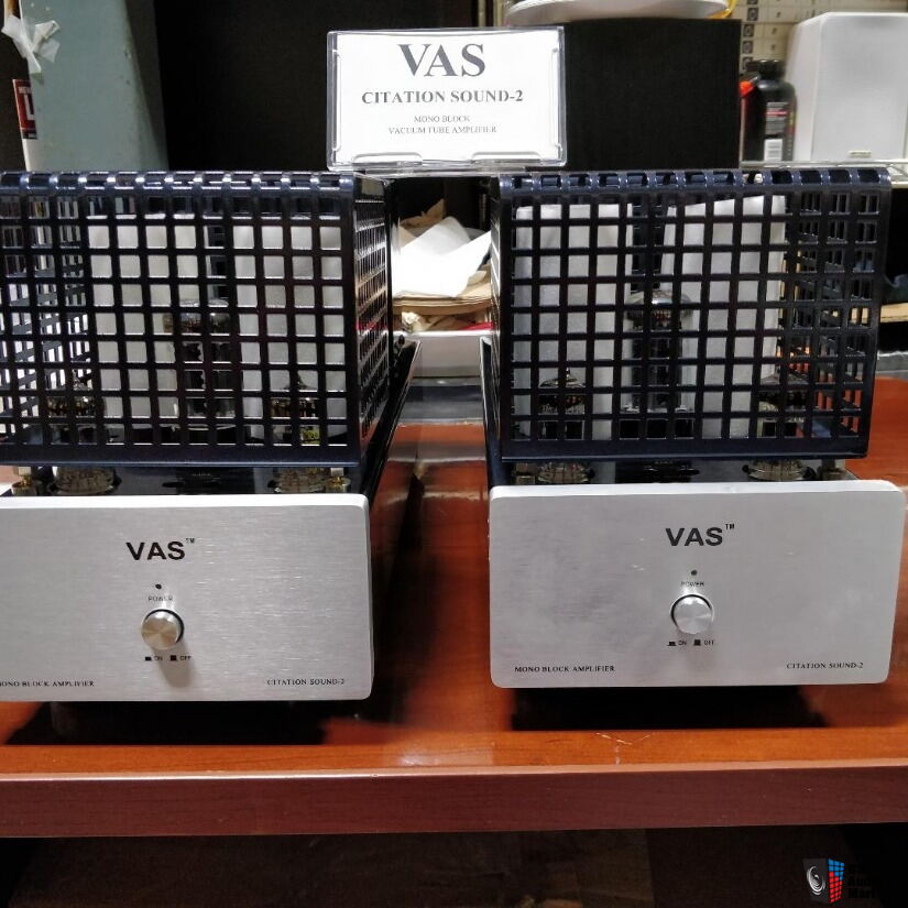 VAS Citation 2 Mk2 Monoblock Power Amplifiers Photo #2291912 - US Audio ...