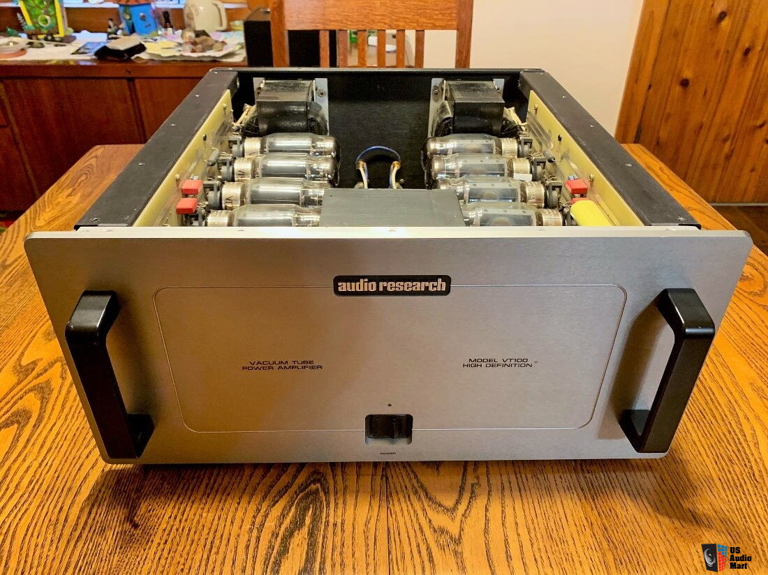 Audio Research VT100 MKII Stereo Tube Amplifier Box KT120s! Bias set ...