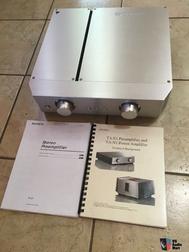SONY TA-E1 STEREO Preamplifier For Sale - US Audio Mart