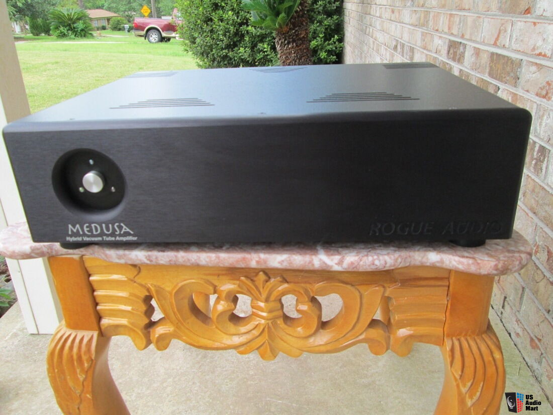 Rogue Audio medusa Hybrid Amplifier Black excellent condition! Photo ...