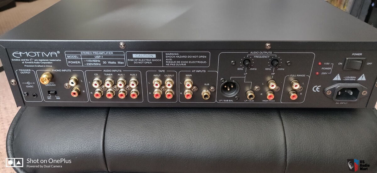 Emotiva Preamp USP-1 Photo #2305270 - US Audio Mart