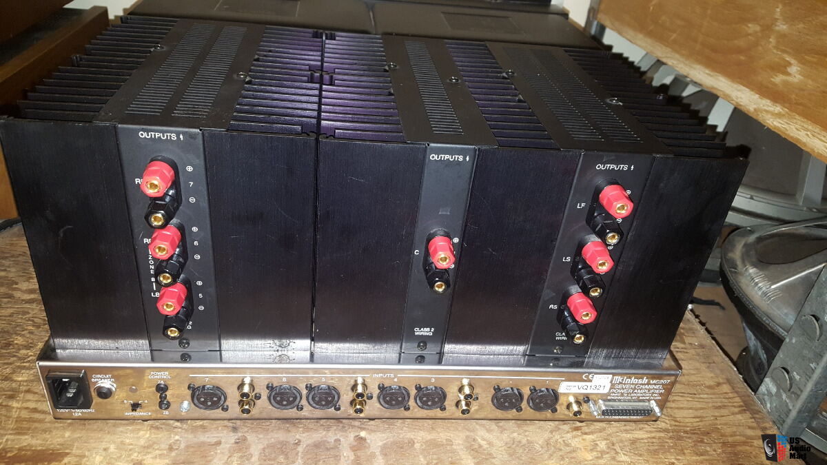 McIntosh MC 207 MULTICHANNEL Amplifier Photo #2305711 - US Audio Mart