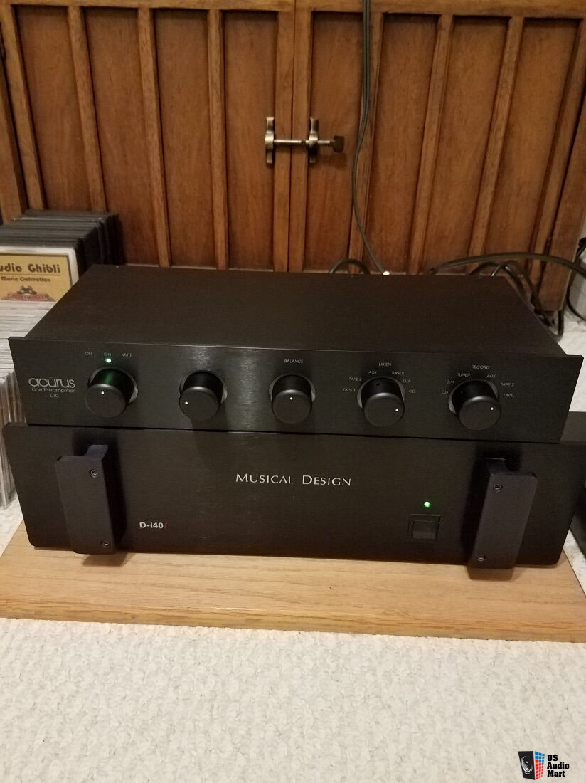 Musical Design D140i high current dual-mono solid state amplifier Photo ...