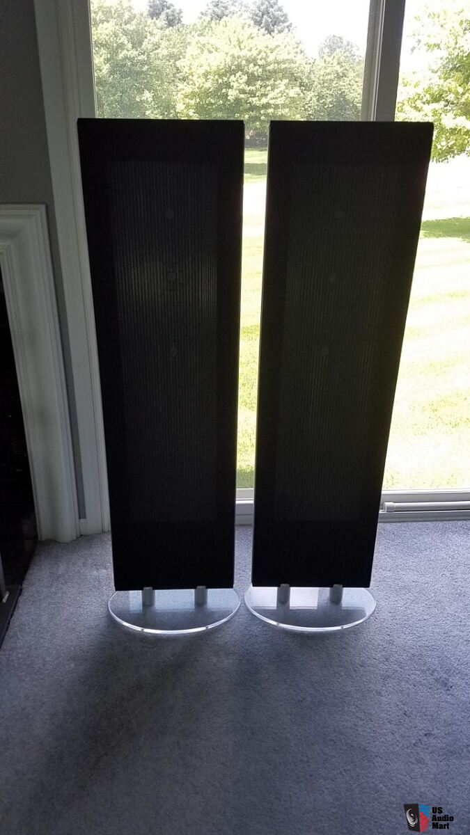Magnepan .7 black/aluminum rails and plexiglass bases For Sale - US ...