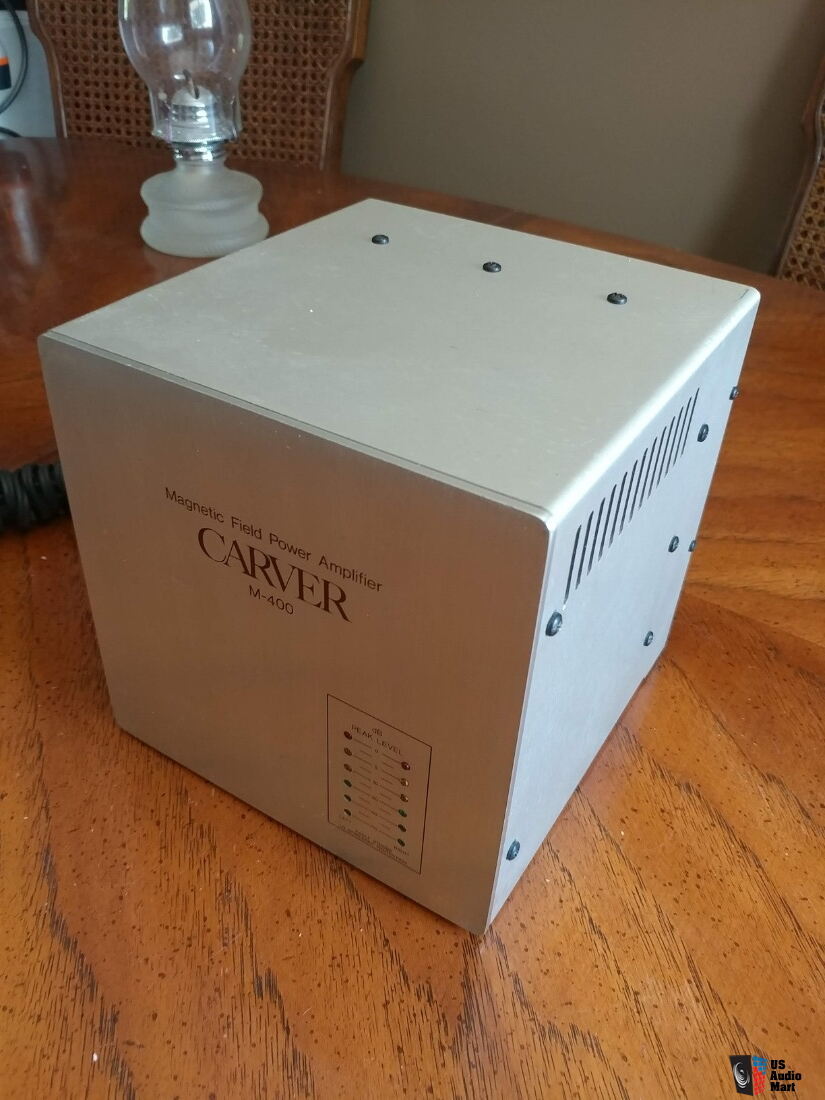Carver M400 Stereo Amplifier. Serviced & refreshed professionally Photo ...