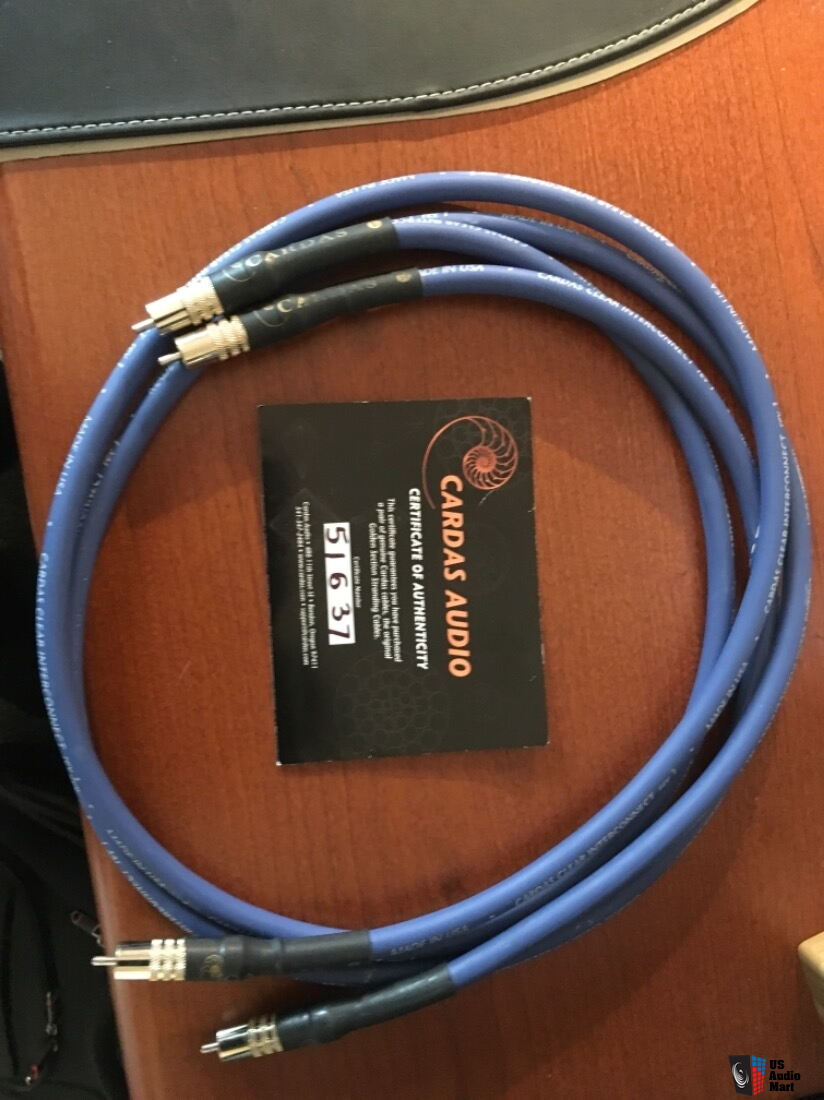 Cardas Clear Rev 1 1.5m RCA interconnect For Sale - US Audio Mart